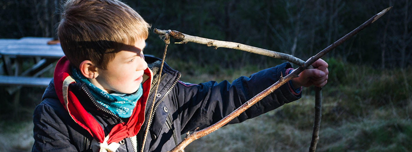 Miniatyr-armbrøst, -pil og -bue - KFUK-KFUM-speiderne