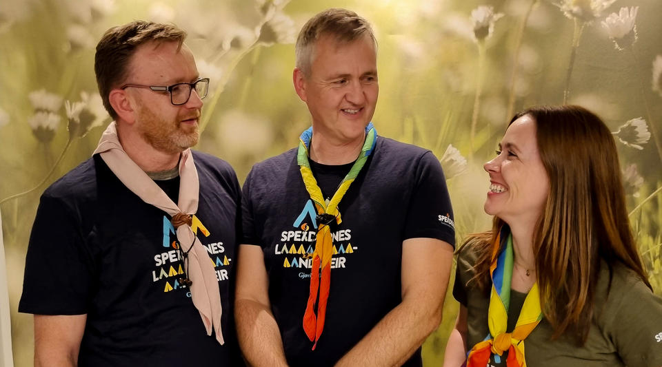 Hurra! Vi har fått en viseleirsjef! - KFUK-KFUM-speiderne