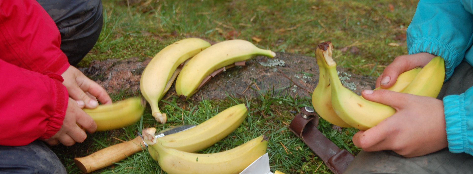 Flamberte bananer - oppskrift - KFUK-KFUM-speiderne